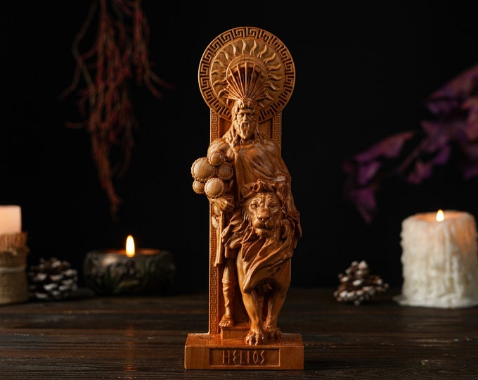Helios Statue Helios Greek God Helios Greek Mythology Greek - Etsy