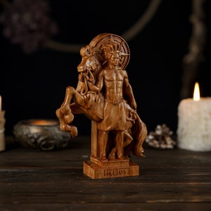 Helios Statue, Helios Greek God, Helios With Horse, Helios Greek ...