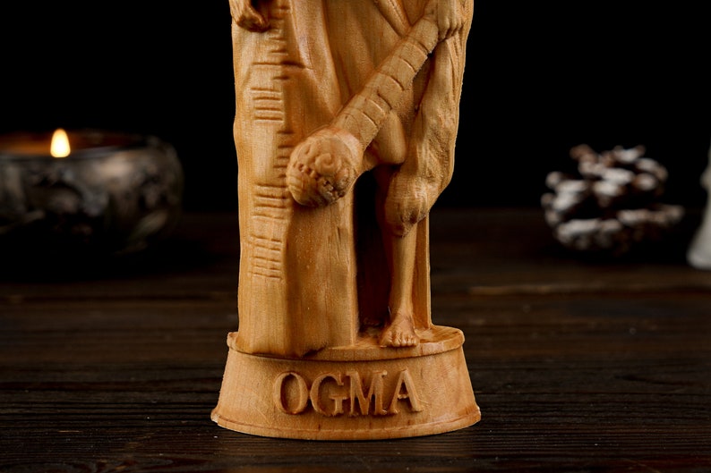 Ogma Statue Ogma Celtic God Celtic Gods Ogma Wood Figure - Etsy Canada