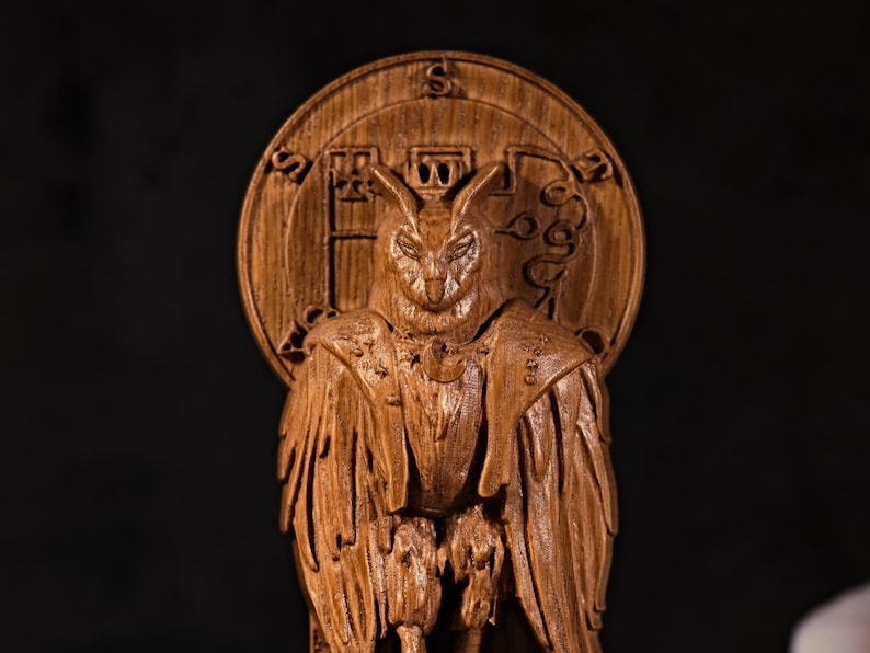Stolas Goetia Demon, Stolas Statue, Demonology Figure, Goetia Demon ...