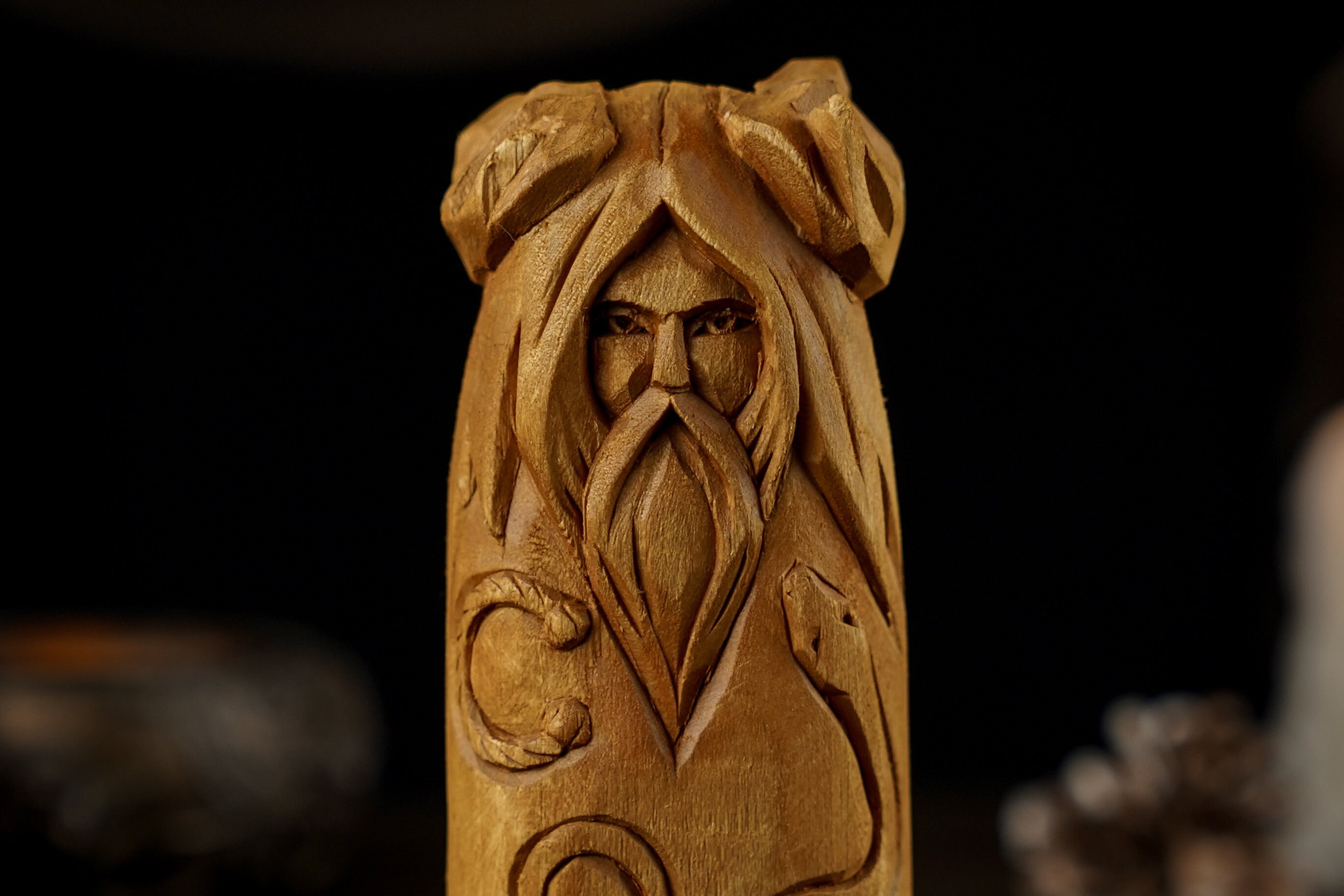 Cernunnos Statue Cernunnos Celtic Horned God Cernunnos - Etsy