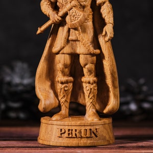 Perun Statue, Slavic God Statue, Perun God Statue, Slavic Pantheon ...