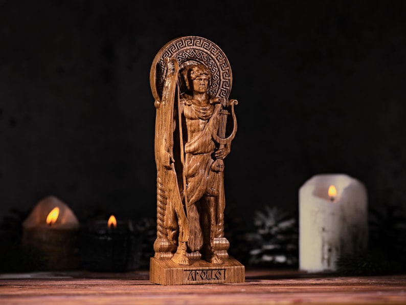 Apollo Greek Statue, Apollo Greek God, Greek God, Greek Altar, Greek ...