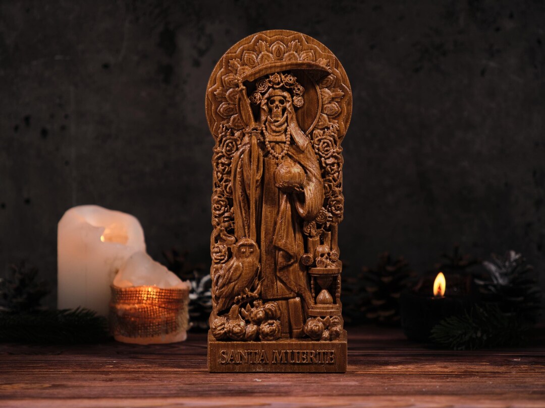 Santa Muerte Statue, Santa Muerte, Holy Death Statue, Santa Muerte ...
