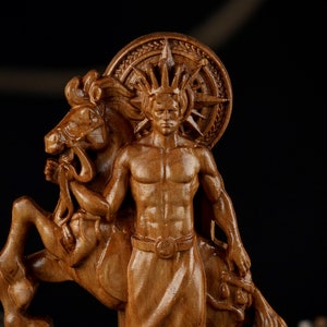 Helios Statue, Helios Greek God, Helios With Horse, Helios Greek ...