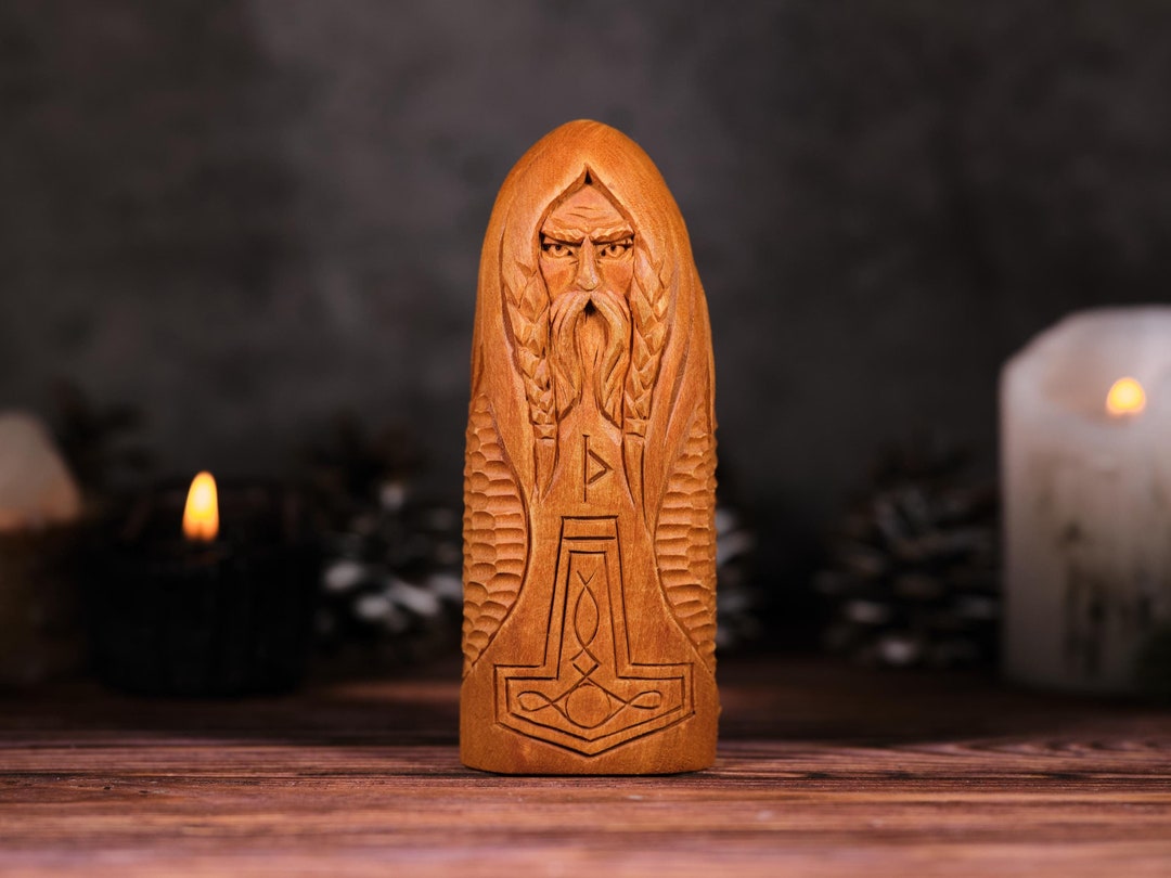 Thor Norse God, Thor Figure, Thor Norse Statue, Viking Statue, Norse ...
