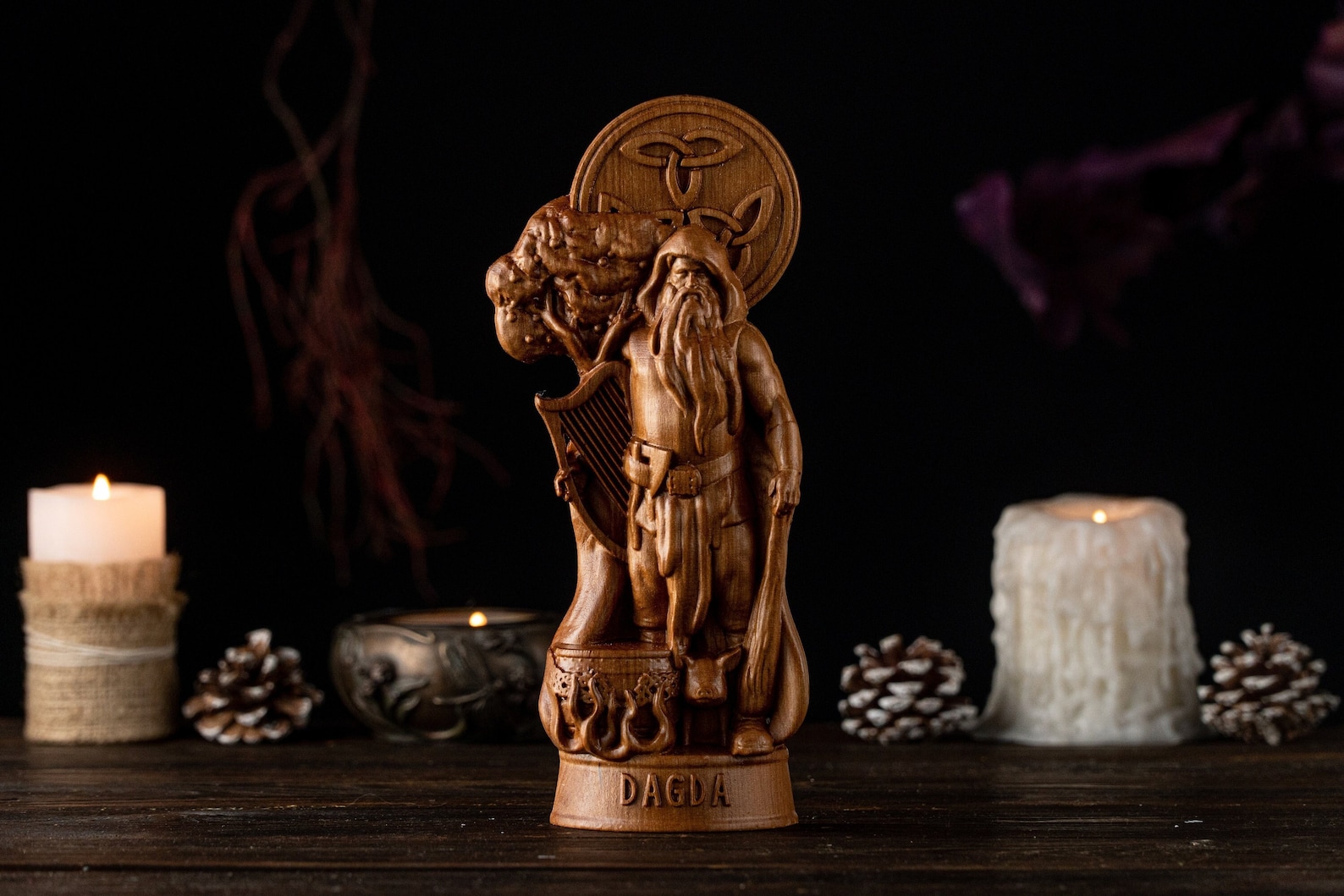 Dagda Irish God Dagda Irish Mythology Celtic Gods Celtic - Etsy