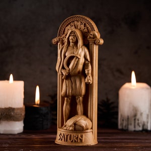 Saturn Roman God, Saturn Roman Figure, Pagan Statue, Roman Statue ...