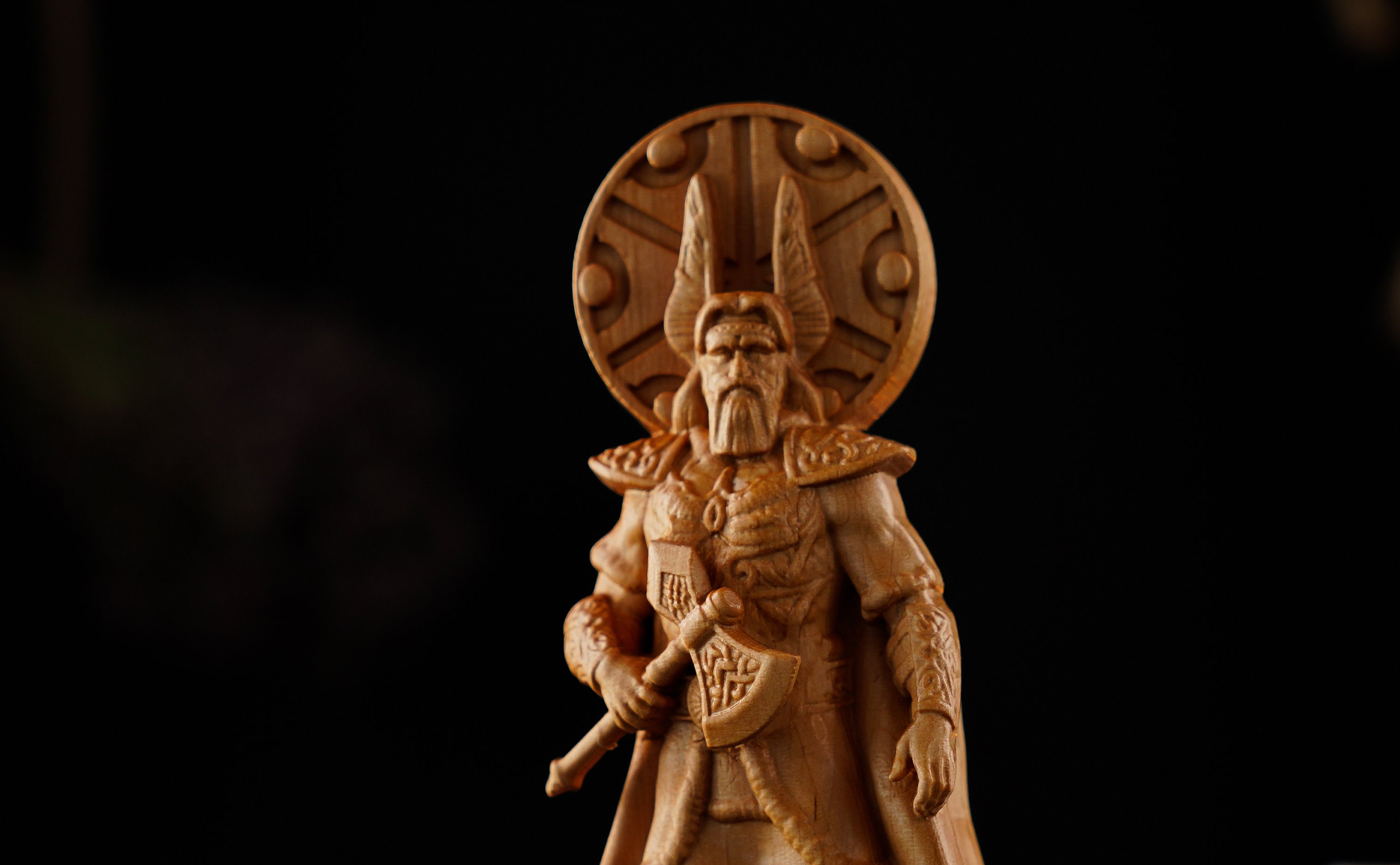 Perun Statue Slavic God Statue Perun God Statue Slavic - Etsy UK