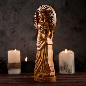 Brigantia Celtic Goddess, Brigantia Goddess, Brigantia Statue, Celtic ...