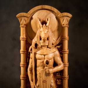 Seth Statue, Seth Ägypten Gott, Seth Ägypten Figur, altägyptische ...