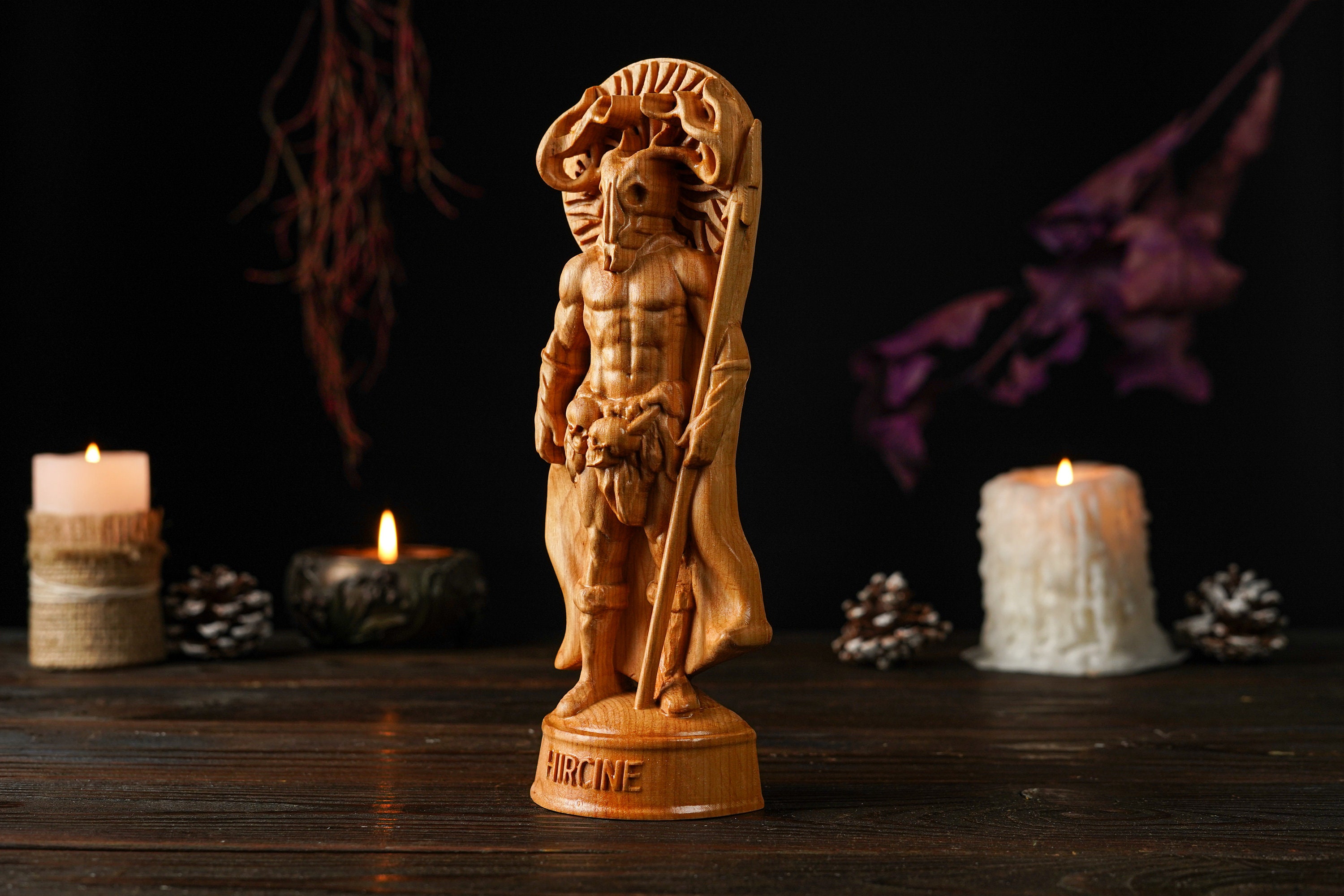 Hircine the Elder Scrolls III Figure, Arubinus, Arawn Celtic God ...