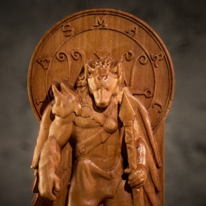 Marchosias Goetia Demon, Marchosias Statue, Demonology Figure, Goetia ...