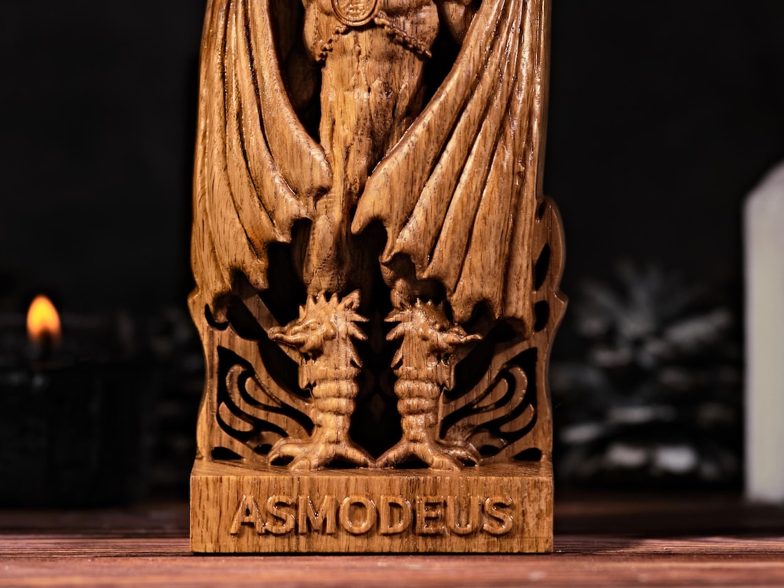 Asmodeus King Demon, Asmodeus King Statue, Asmodeus Goetia King ...