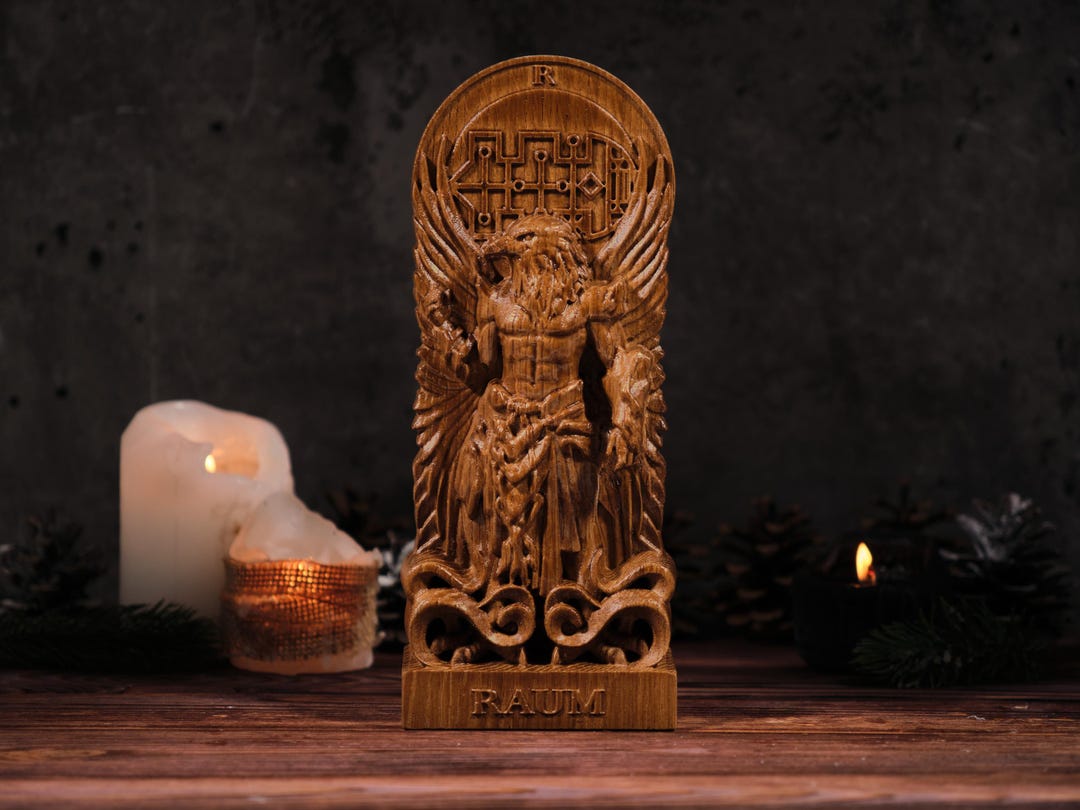 Raum Demon Statue, Raum Goetia Statue, Demonology Figure, Goetia Demon ...