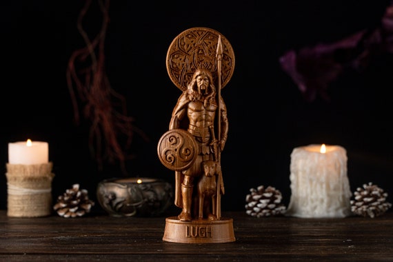 Lugh Irish God Lug Irish Mythology Lugh Celtic God Celtic - Etsy