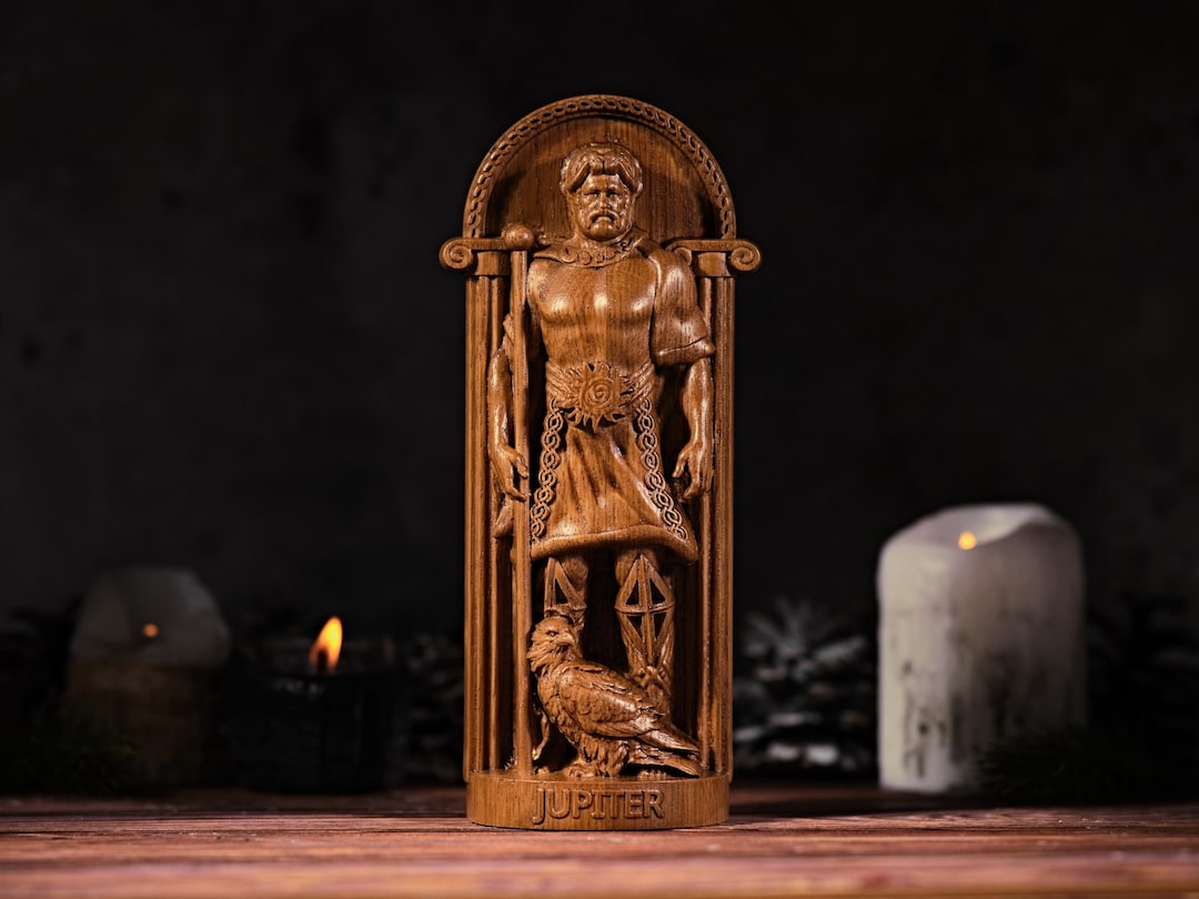Jupiter Roman God, Jupiter Roman Figure, Pagan Statue, Roman Statue ...