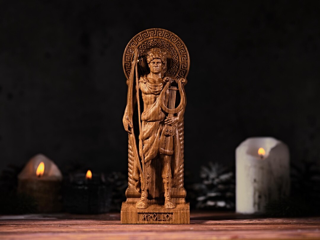 Apollo Greek Statue, Apollo Greek God, Greek God, Greek Altar, Greek ...