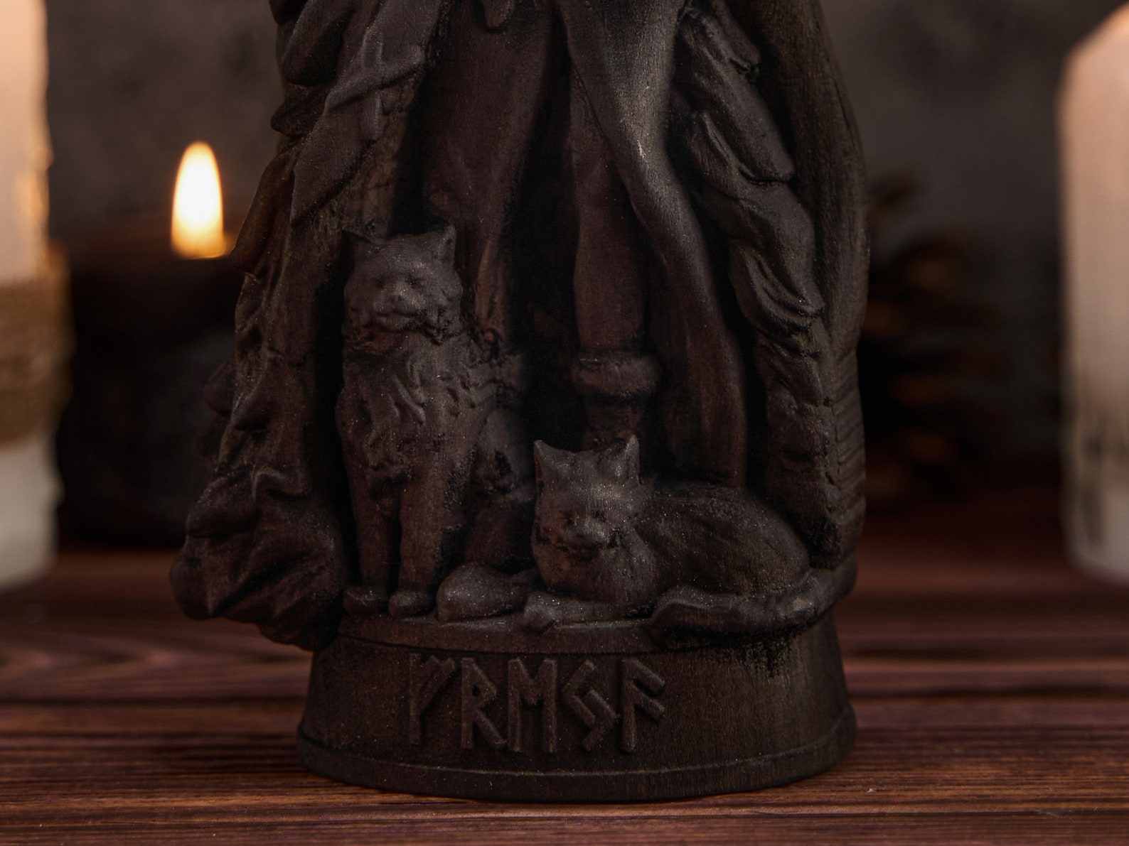 Black Freyja Statue, Freyja Goddess, Freyja Norse Goddess, Freyja ...
