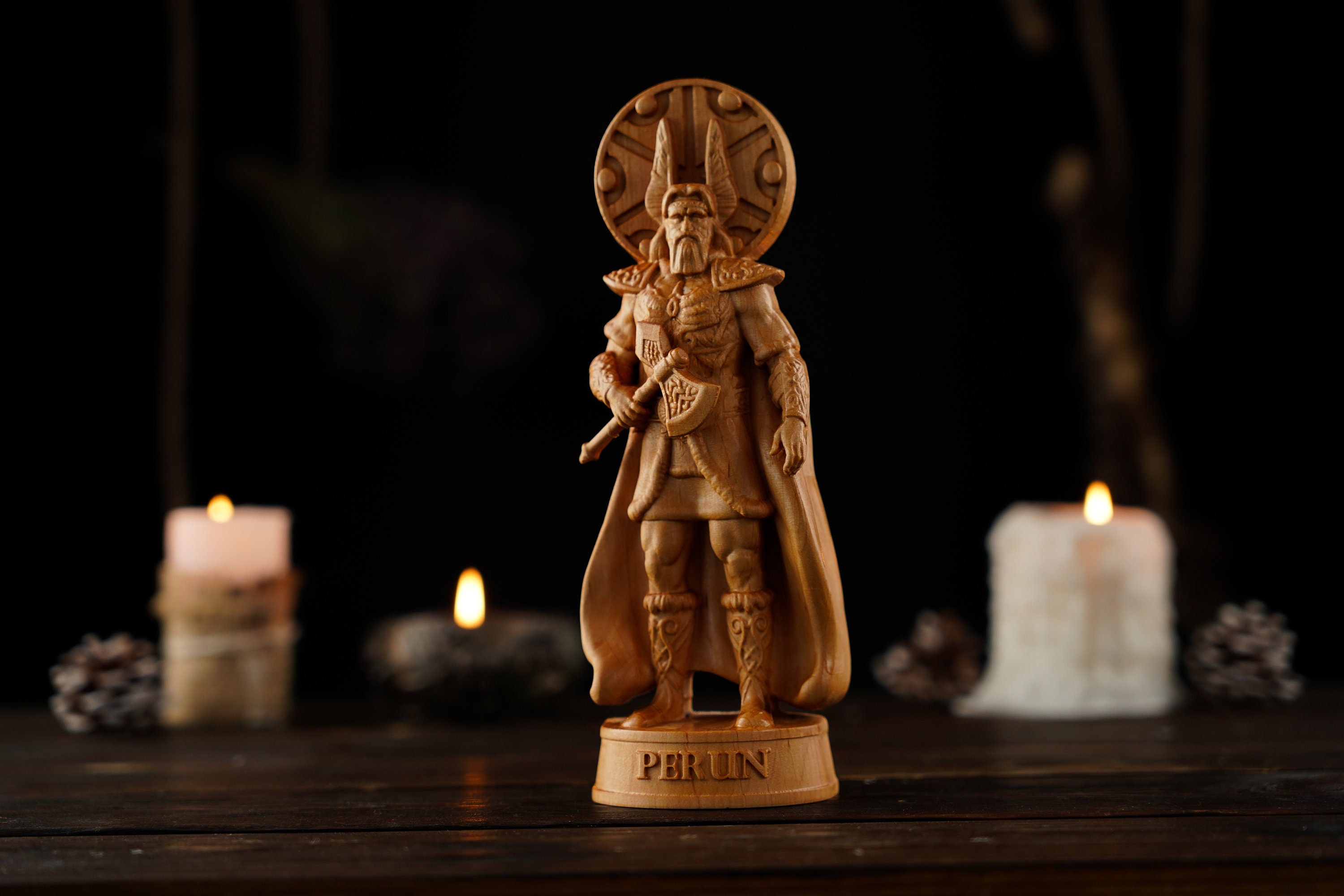 Perun Statue Slavic God Statue Perun God Statue Slavic - Etsy UK