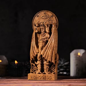 Asmodeus King Demon, Asmodeus King Statue, Asmodeus Goetia King ...
