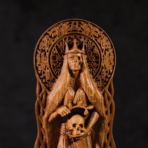 Hel Norse Goddess, Hel Viking Goddess, Pagan Altar Figure, Norse Gods ...