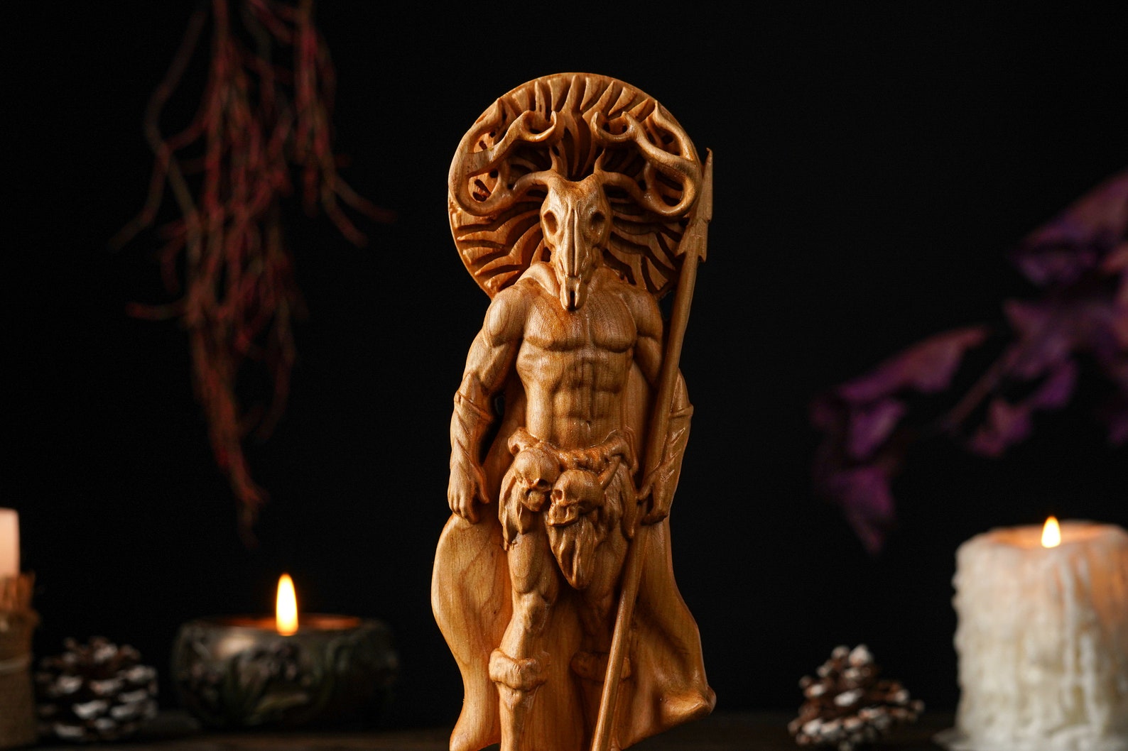 Hircine the Elder Scrolls, Arubinus, Arawn Celtic God, Skyrim Decor ...