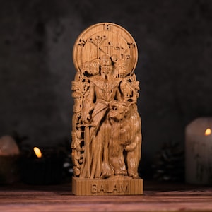 Balam Goetia King , Balam King Statue, Balam Demon King, Demonology ...