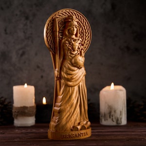 Brigantia Celtic Goddess, Brigantia Goddess, Brigantia Statue, Celtic ...