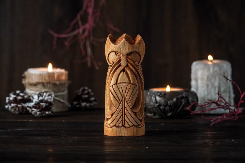 Aegir Statue Aegir Norse Statue Viking Statue Pagan Altar - Etsy