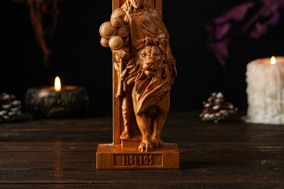Helios Statue Helios Greek God Helios Greek Mythology Greek - Etsy