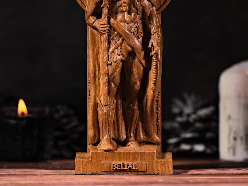 Belial Demon, Belial King Statue, Goetia King, Demonology Figure ...
