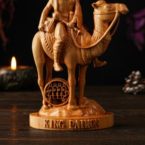 Goetia King Paimon Witchcraft Figure, Paimon Figure, Paimon Pagan ...