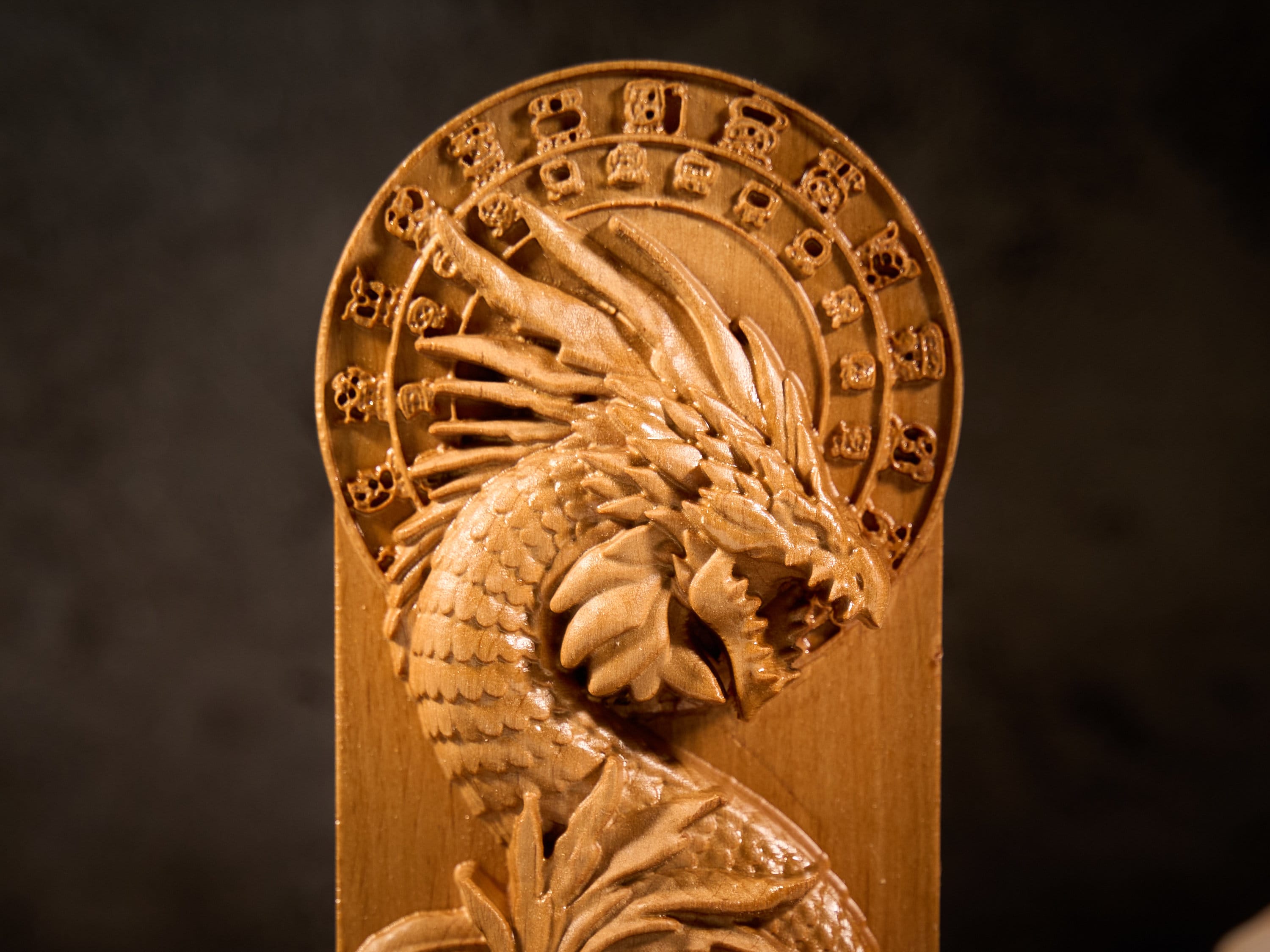 Quetzalcoatl Aztec God Statue, Quetzalcoatl Aztec Wind God, Aztec ...
