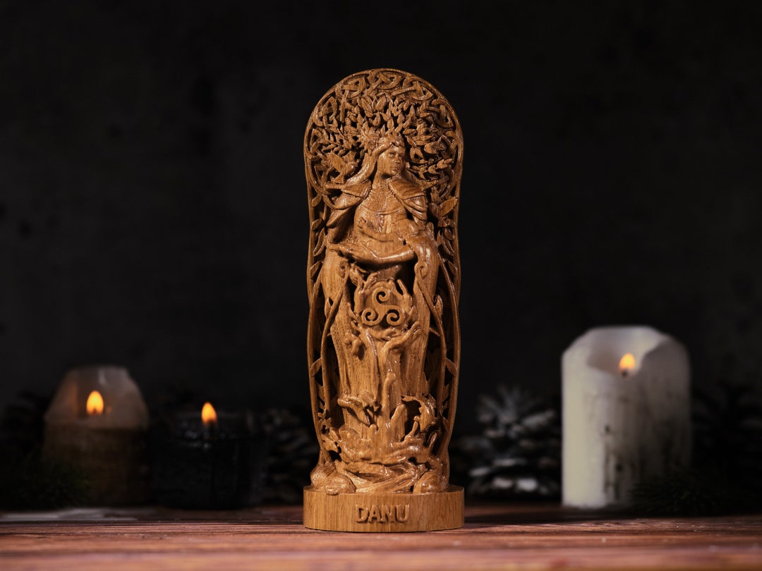 Danu Irish Goddess Statue, Danu Celtic Goddess, Celtic Goddess, Celtic ...