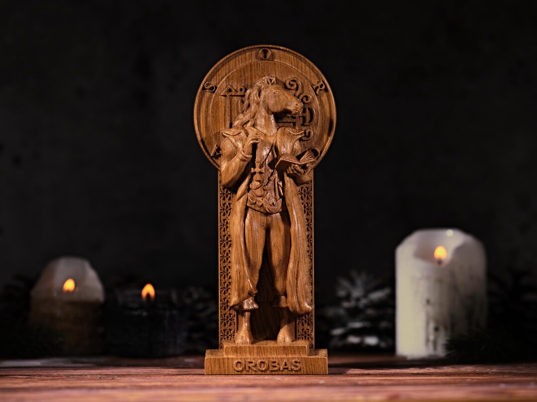 Orobas Goetia Demon, Orobas Statue, Demonology Figure, Goetia Demon ...