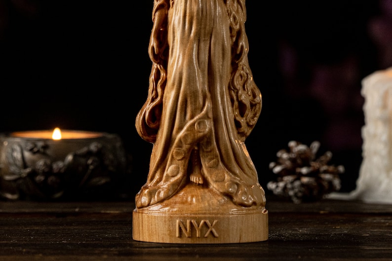 Nyx Greek Goddess Moon Goddess Greek Gods Greek Pantheon - Etsy