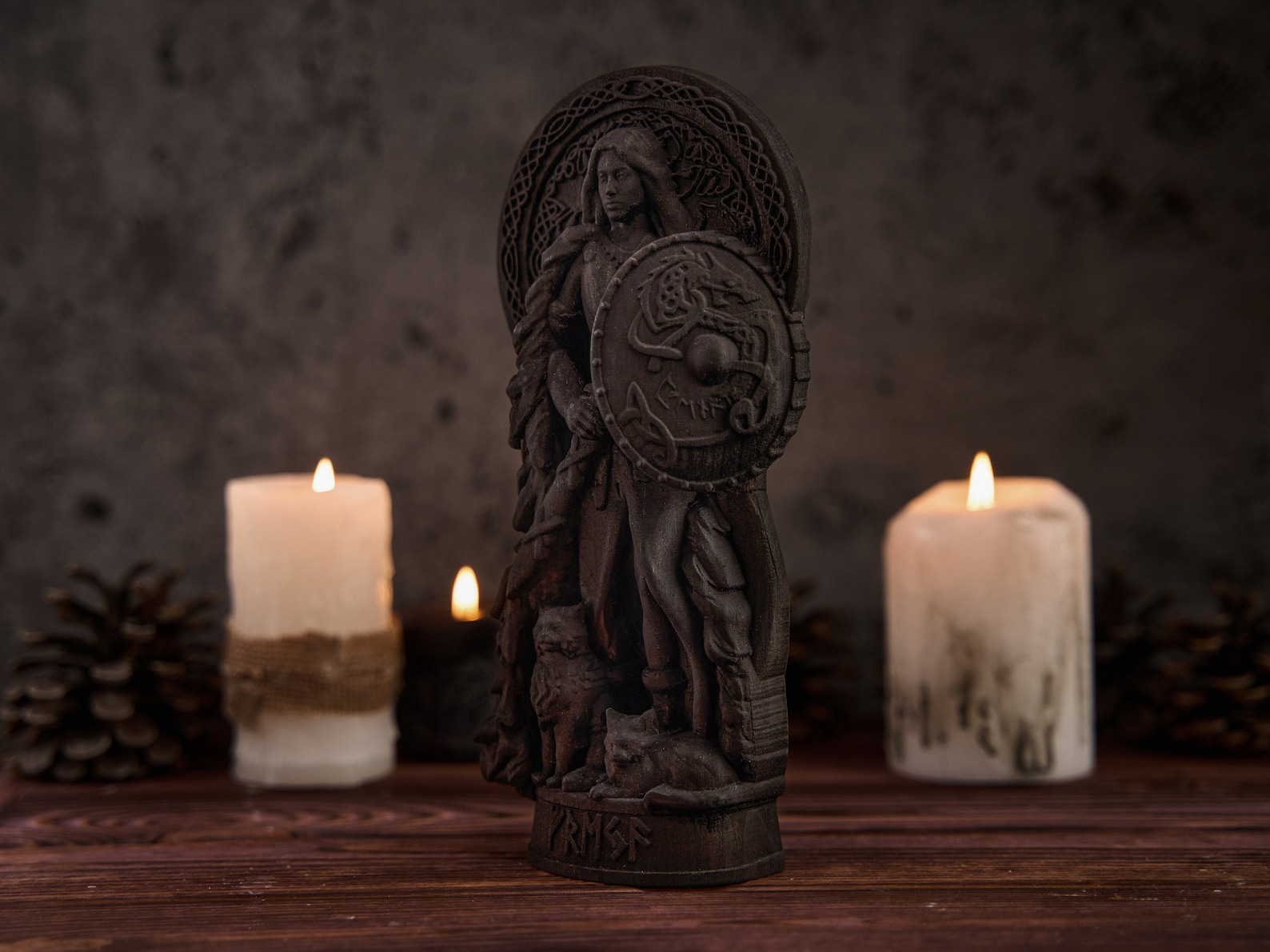 Black Freyja Statue, Freyja Goddess, Freyja Norse Goddess, Freyja ...