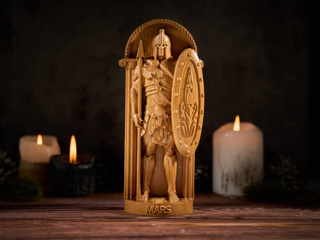 Mars Roman God, Mars Roman Figure, Pagan Statue, Roman Statue, Roman ...