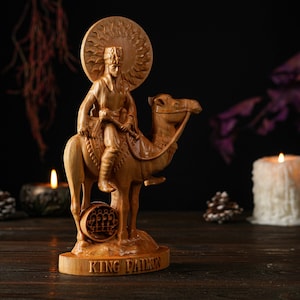 Goetia King Paimon Witchcraft Figure, Paimon Figure, Paimon Pagan ...