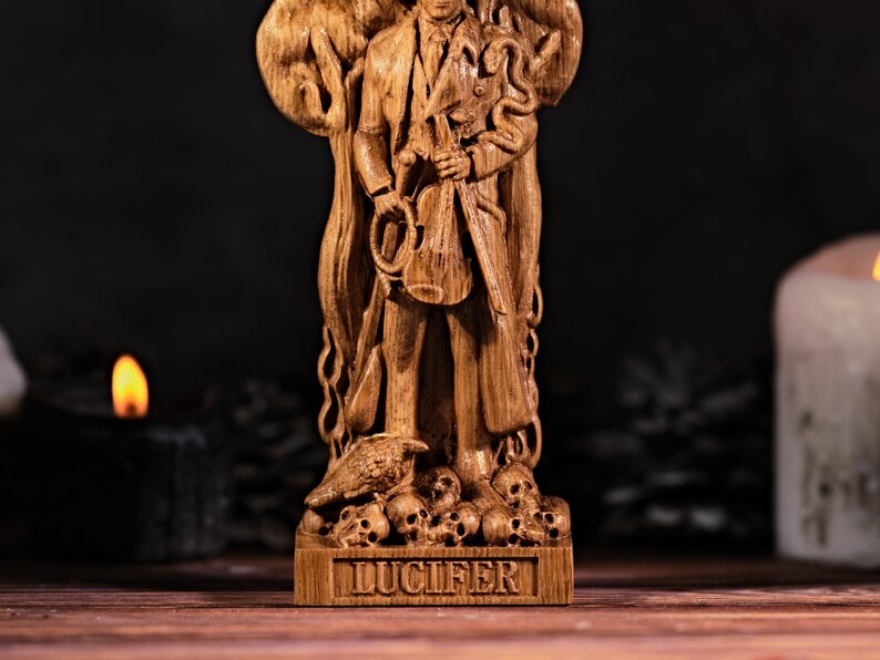 Lucifer Statue, Satan Statue, Lucifer Series, Occultism, Satanism ...