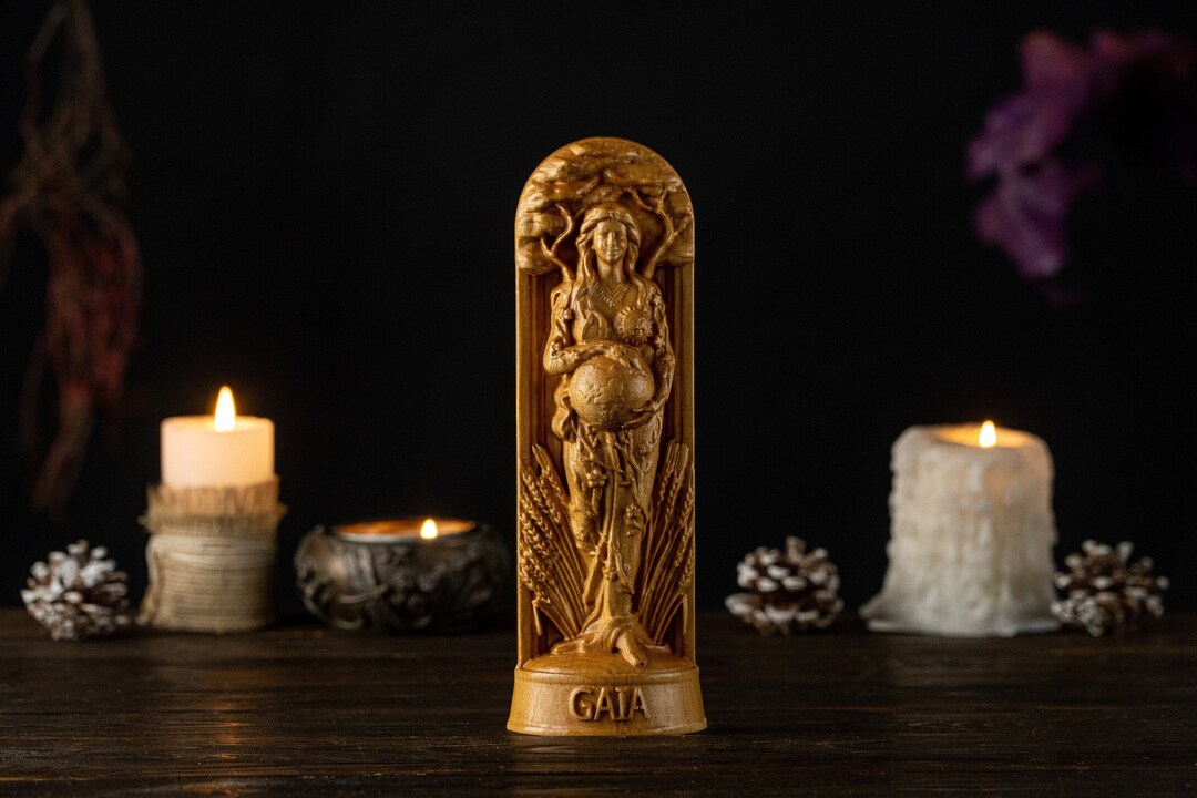 Gaia Mother Earth Statue, Gaia Greek Goddess Statue, Gaia Greek Altar ...