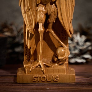 Stolas Goetia Demon, Stolas Statue, Demonology Figure, Goetia Demon ...