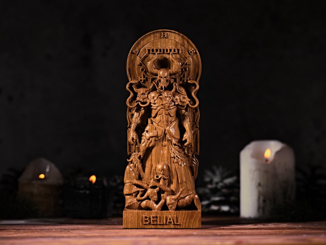 Belial Demon Statue, Belial Goetia Statue, Belial Goetia Figure ...