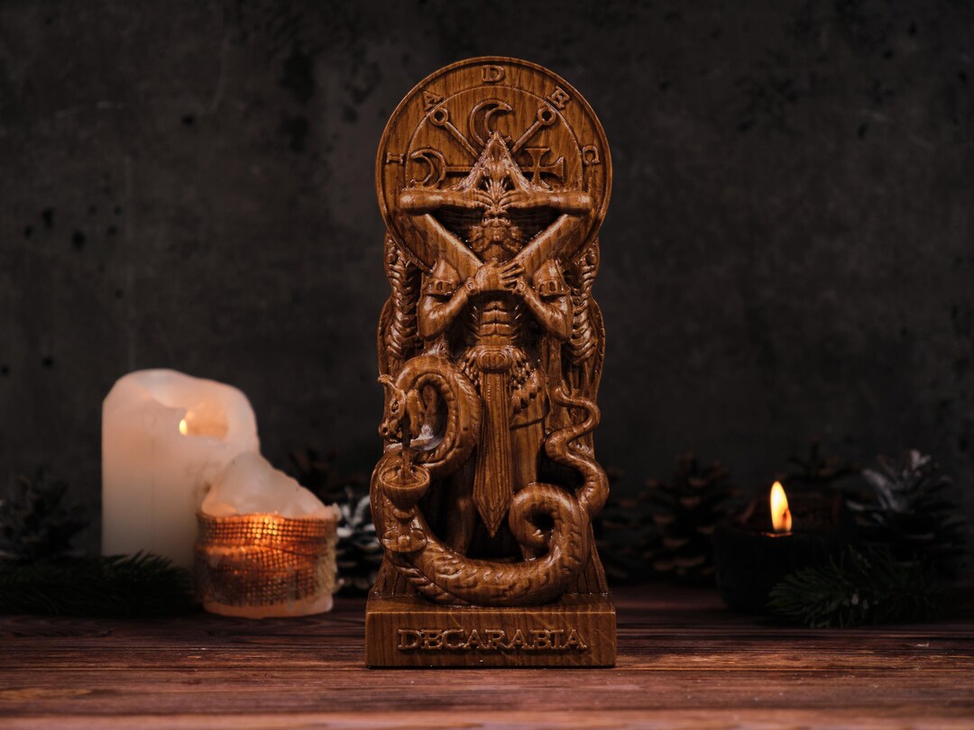 Decarabia Goetia Demon, Decarabia Occult Statue, Demonology Figure ...