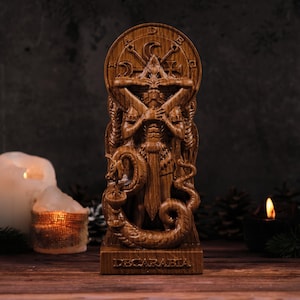 Decarabia Goetia Demon, Decarabia Occult Statue, Demonology Figure ...