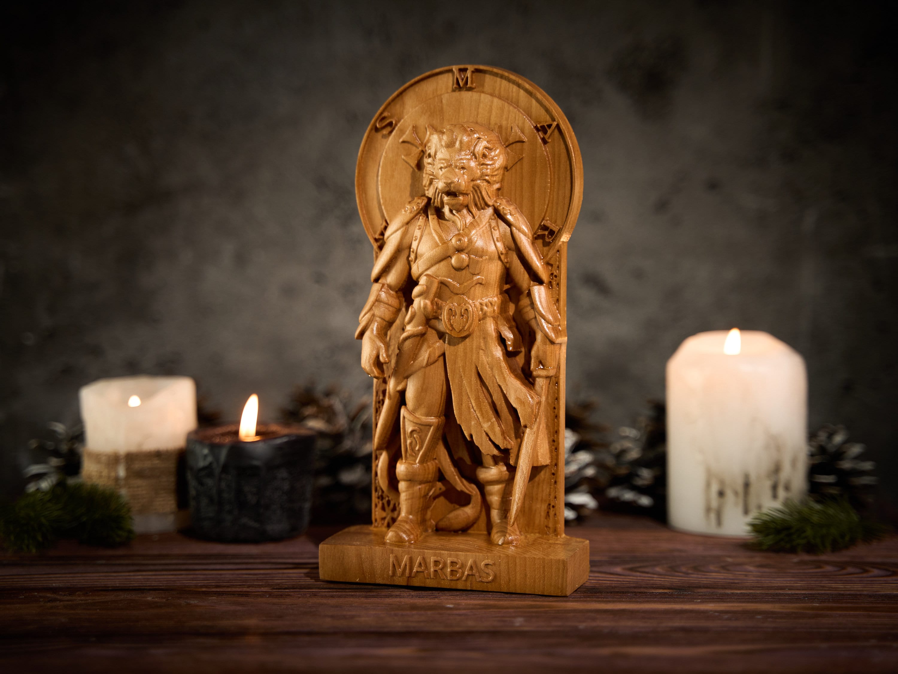 Marbas Goetia Demon, Marbas Statue, Demonology Figure, Goetia Demon ...