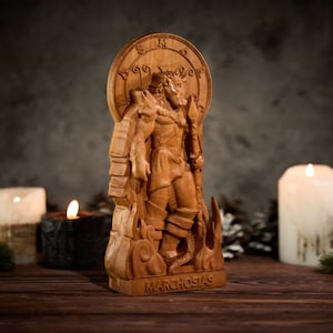 Marchosias Goetia Demon, Marchosias Statue, Demonology Figure, Goetia ...