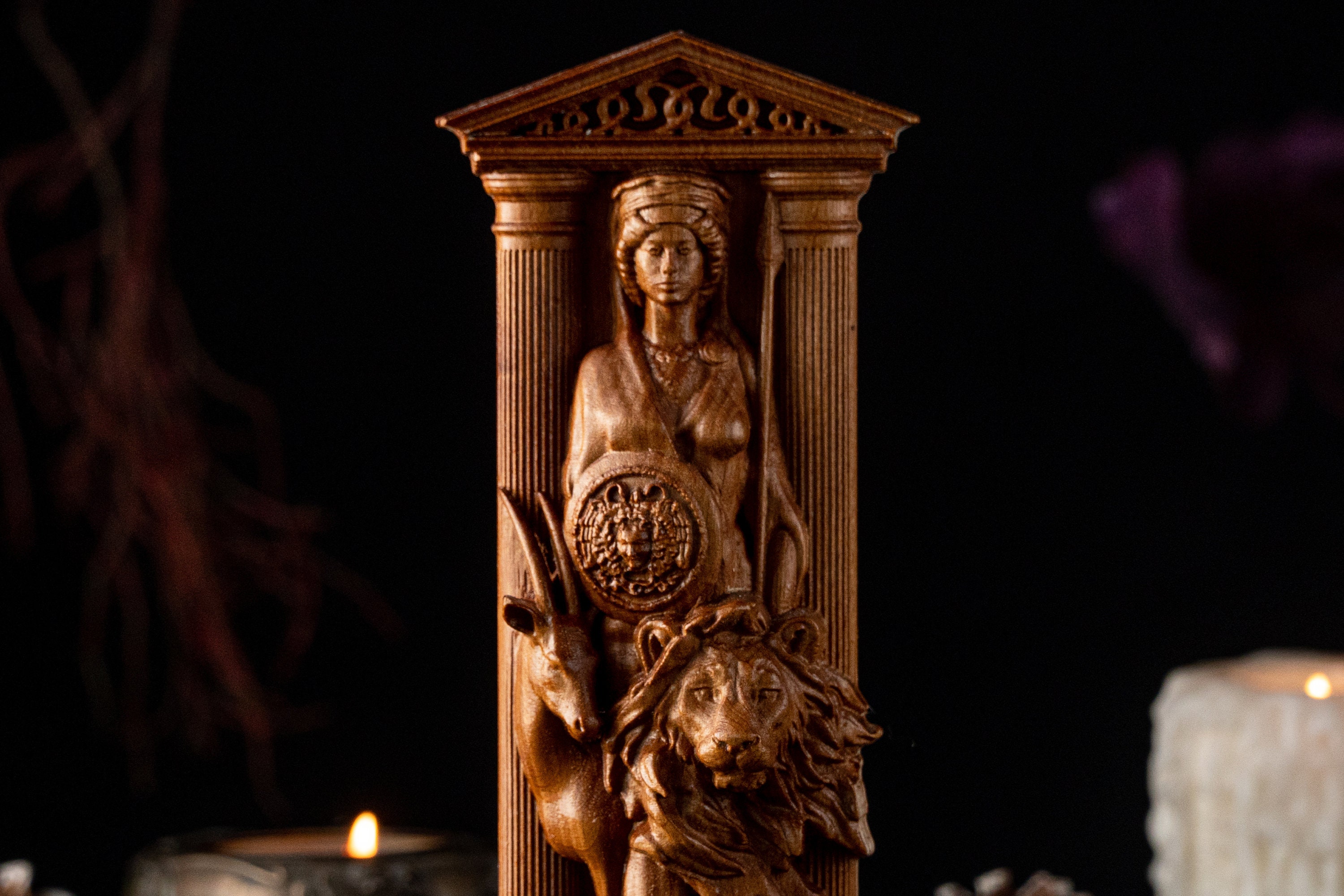 Arabian Goddess Allat Arabian Goddess Figure - Etsy