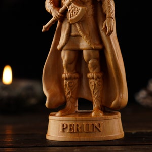 Perun Statue, Slavic God Statue, Perun God Statue, Slavic Pantheon ...